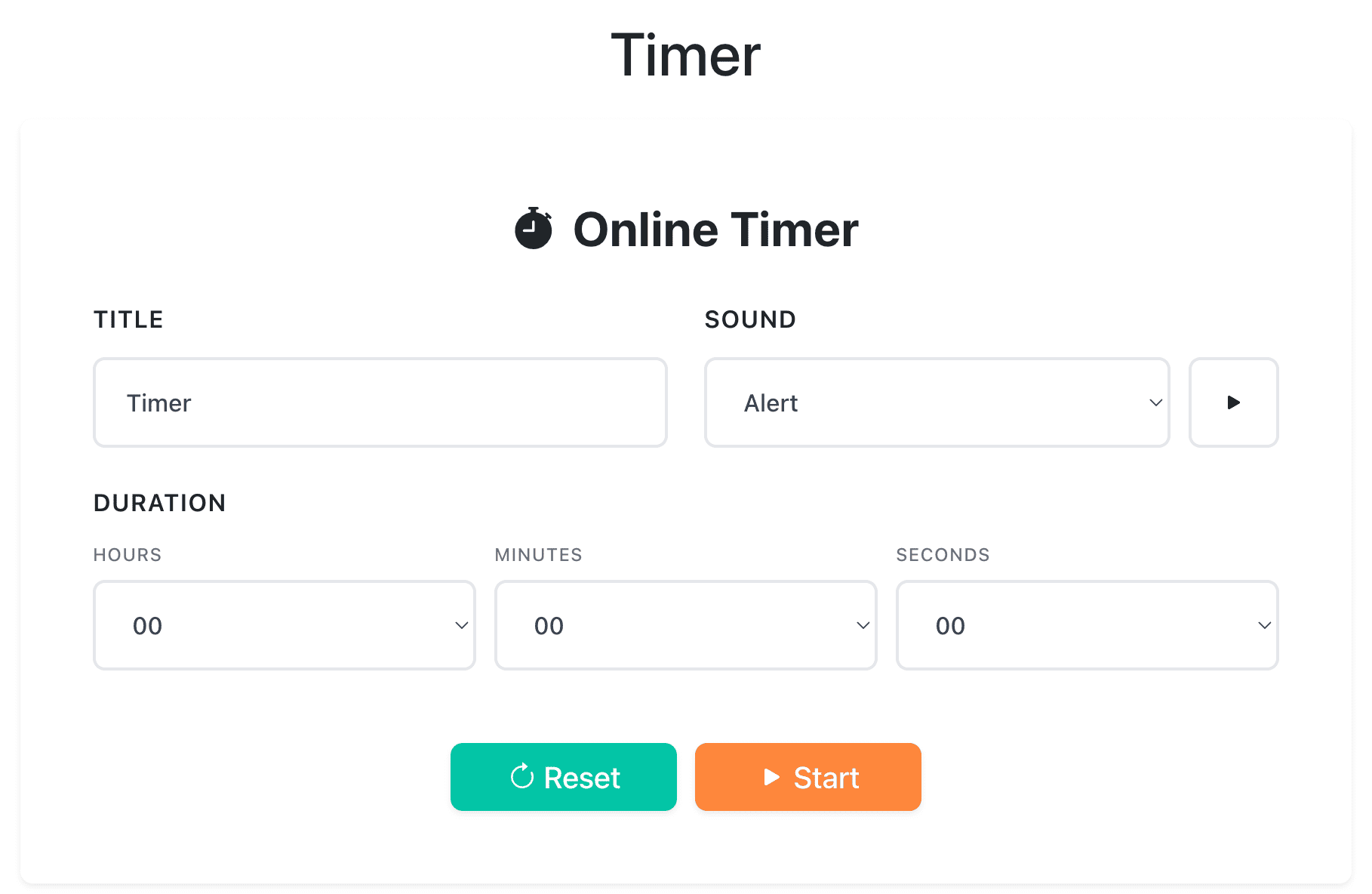Timer | Free to Use - Kiclock